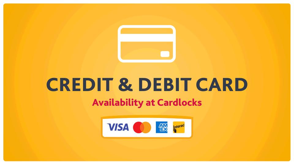 Credit and Debit card availability at cardlocks | Legacy Co-op