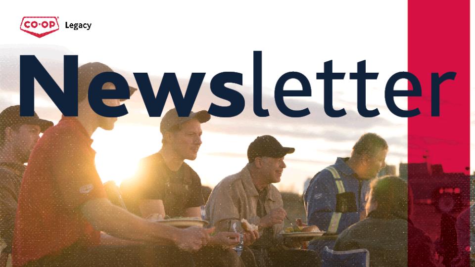 Member Newsletter | Legacy Co-op